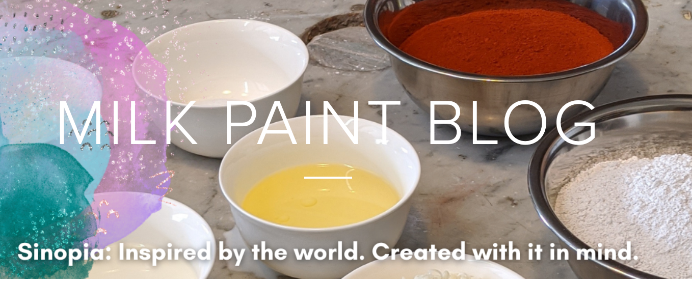 Bee Boxes Painted with Sinopia Milk Paint – Natural Art Supplies